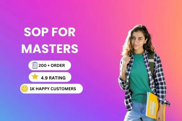 SOP for Master’s Programs | Expert SOP Writing Services